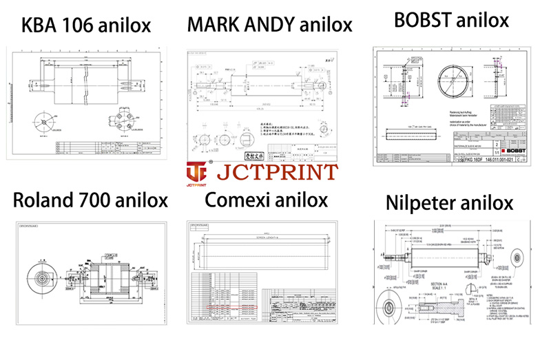 Rodillo anilox cerámico impresión flexográfica - JCTPRINT