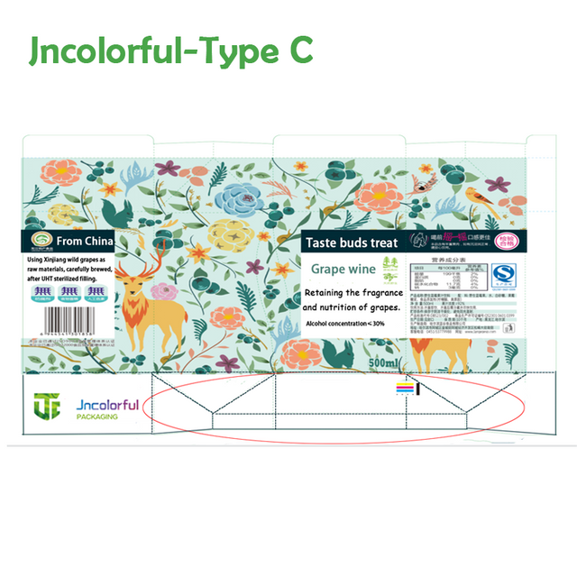 gable top - Jncolorful PACKAGING